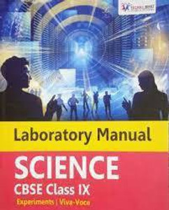 Laboratory Manual Science Cbse Class Ix: Buy Laboratory Manual Science ...