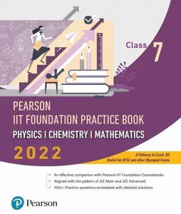 Pearson Iit Foundation Practice Book For Class 7 (Physics,chemistry ...