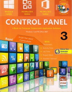 CONTROL PANEL For ICSE Class - 3 (A Book On Computer Science With ...