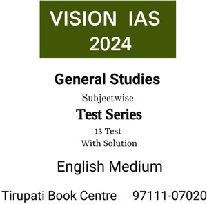 VISION IAS Subjectwise General Studies Prelims Test Series 2024 Latest ...