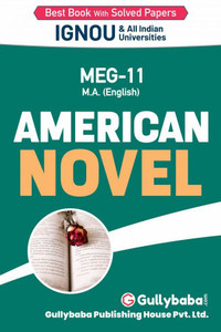 IGNOU MEG-11 - American Novel, Latest Help Book Edition: Buy IGNOU MEG ...