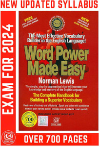 Word Power Made Easy Including Latest Word List : Exam For 2024 With ...