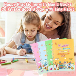 Lunavisor Kids Practice Magic Book Numbers, Drawing, Math, Alphabet ...