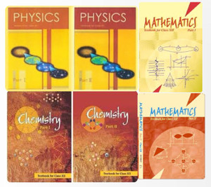 NCERT Textboks For Class 12th [PCM] Physics Part 1&2, Chemistry Part 1 ...