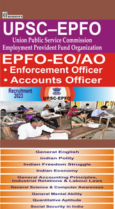 UPSC EPFO EO/AO (Enforcement Officer/ Accounts Officer) 2023 (Set Of 9 ...