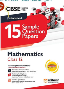 Arihant 15 Sample Paper Maths Class12: Buy Arihant 15 Sample Paper ...