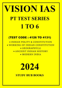 Vision PT Test Series 1 To 6 With Answers Explanation 2024 English ...