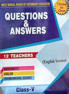 WBSE Questions & Answers Class -5th / Three In One, English Version ...