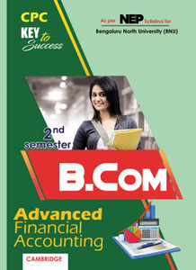 NEP B.COM (BNU) Second Semester Advanced Financial Accounting: Buy NEP ...