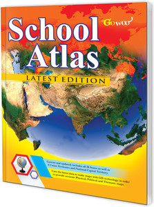 SCHOOL ATLAS LATEST EDITION (ENGLISH) - ART PAPER | Latest Edition ...
