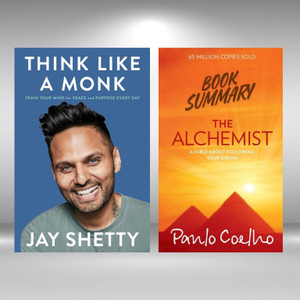 Think Like A Monk & The Alchemist Combo Book Set English: Buy Think ...