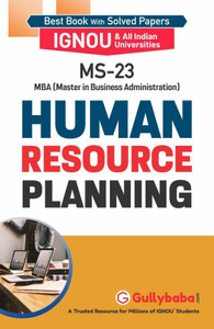 IGNOU MS-23 - Human Resource Planning, Latest Help Book Edition: Buy ...