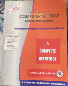 Computer Science Textbook Second PU: Buy Computer Science Textbook ...