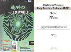 Cengage Algebra For Jee (Advanced) 3rd Edition With Chapterwise ...