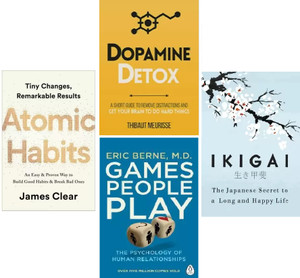 4 Self Help Books Combo: Buy 4 Self Help Books Combo by Berne Eric ...