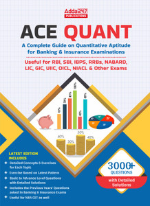Bank Exam Study Book Ace Quant For SBI , RBI, IBPS , RRB's, NABARD, LIC ...