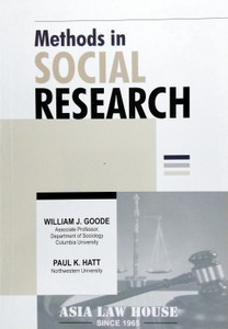 Methods In Social Research: Buy Methods In Social Research by William J ...