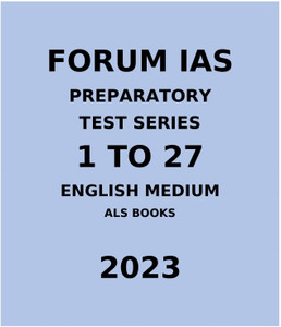 Forum Ias Preparatory Test 1 To 27: Buy Forum Ias Preparatory Test 1 To ...