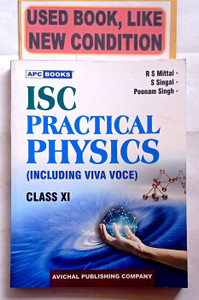 Isc Practical Physics Class -11 (Old Book): Buy Isc Practical Physics ...