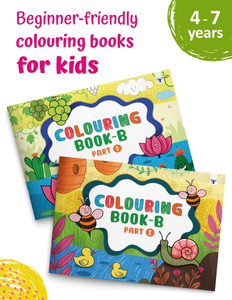 Colouring And Drawing Book For Kids B1 And B2| Perfect For Preschool ...