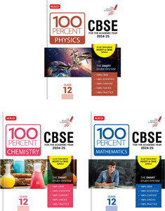 MTG 100 Percent Physics, Chemistry & Mathematics For Class 12 CBSE ...