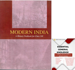 Modern India - A History Textbook For Class XII (NCERT) & BBS Essential ...