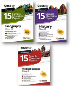 ARIHANT CBSE Class 12 Sample Question Paper History , Political Science ...