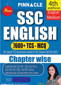 SSC English 7600 TCS MCQ Chapter Wise With Detailed Explanation 4th ...