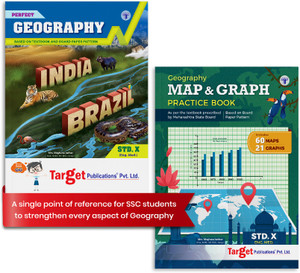 Std 10 Geography Notes, Map And Graph Practice Books| English Medium ...