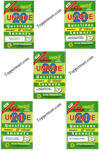 Unique Law Series 20 Q & A For LLB Examination 5th Semester COMBO ...