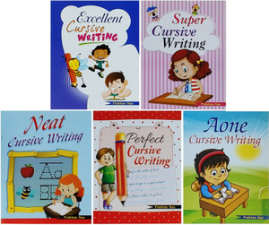 English Cursive Writing Books (Set Of 5 Books) (Handwriting Practice ...