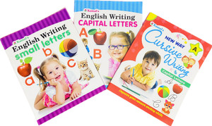 STARBUK Set Of 3 Books | Alphabet Writing Practice Books For Kids | 3 ...