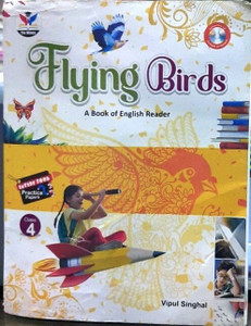 The Wings Flying Birds Book Of English Reader Class 4: Buy The Wings ...