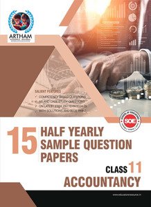 Class 11 Accountancy With Solutions Set Of 15 Half Yearly Sample Papers ...