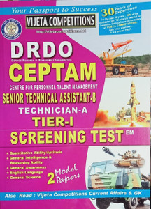 Drdo Ceptam Senior Technical Assistant-B, Technicians-A Tier-I ...