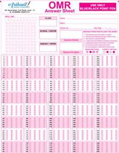Arihant OMR Sheet - Pack Of 100 Sheets (200 MCQ's): Buy Arihant OMR ...