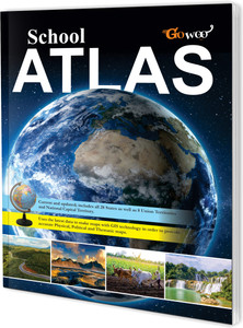 SCHOOL ATLAS (ENGLISH) - MAPLITHO | Latest Edition Geography Atlas For ...