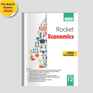 MBD Rocket CBSE Sample Papers Class 12 Economics For Board Exam 2024 ...