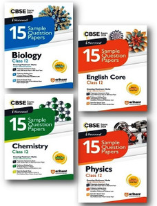 ARIHANT CBSE Class 12 Sample Question Paper Physics, Chemistry, Biology ...