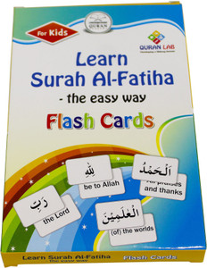 Flash Cards Learn Surah Al-Fatiha In English: Buy Flash Cards Learn ...