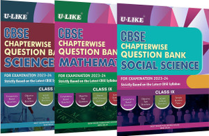 U-LIKE COMBO Class 9 Science, Mathematics & Social Science CBSE ...