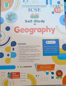ICSE Self Study In Geography Class 10: Buy ICSE Self Study In Geography ...