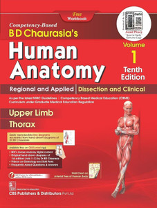 Human Anatomy, 10/e Vol - 1 , Regional And Applied Dissection And ...