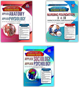 Bsc Nursing First Year Textbook Set - Pack Of 3 Books Latest Edition ...