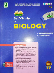 Evergreen Icse Self Study Biology - Class 10 (For 2024 Exams): Buy ...