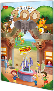 Create Your Zoo | Stickers Activity Book By Sawan: Buy Create Your Zoo ...