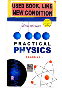 Comprehensive Practical Physics Class-11(Old Book): Buy Comprehensive ...