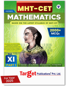 MHT-CET Triumph Maths Book For Engineering Entrance Exam 2025 | Based ...