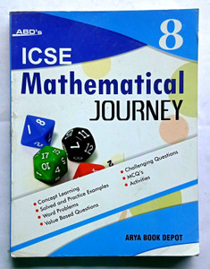 Icse Mathematics Journey Class- 8 (Old Book): Buy Icse Mathematics ...