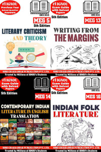 IGNOU MEG Help Books Combo Offer Of MEG 5 MEG 13 MEG 14 MEG 16 (5th ...